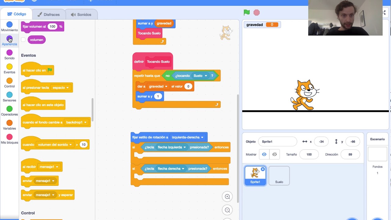 Video-Tutorial: Ein Jump´n´Run-Spiel mit Scratch. Teil 1 – Joan-Miro ...
